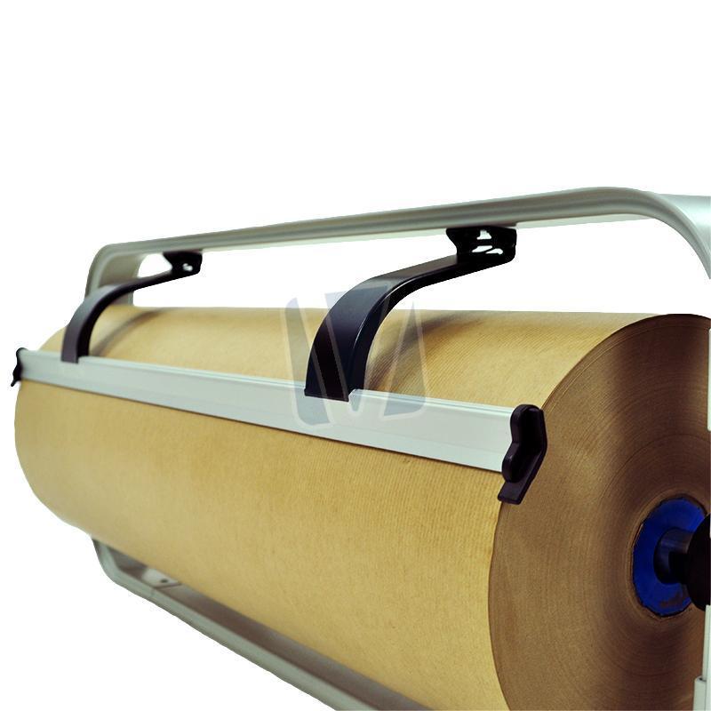 Papierrolhouder met mes wandmodel